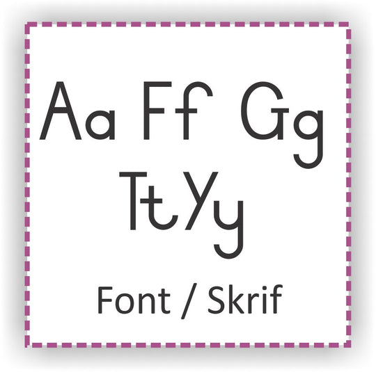 Font ABC Junior Typing – iKnowThat